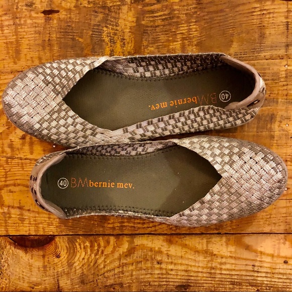 bernie mev. | Shoes | Copy Silver Flats Bernie Mev Catwalk | Poshmark